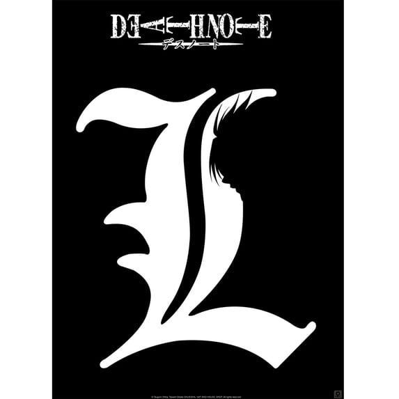 ABYstyle Officially Licensed Death Note "L" Silhouette Mini Poster – 15 ...