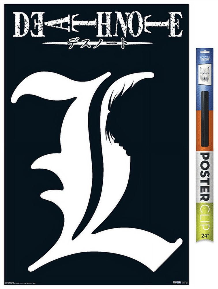 Death Note - L Symbol Wall Poster, 22.375" x 34" - Walmart.com