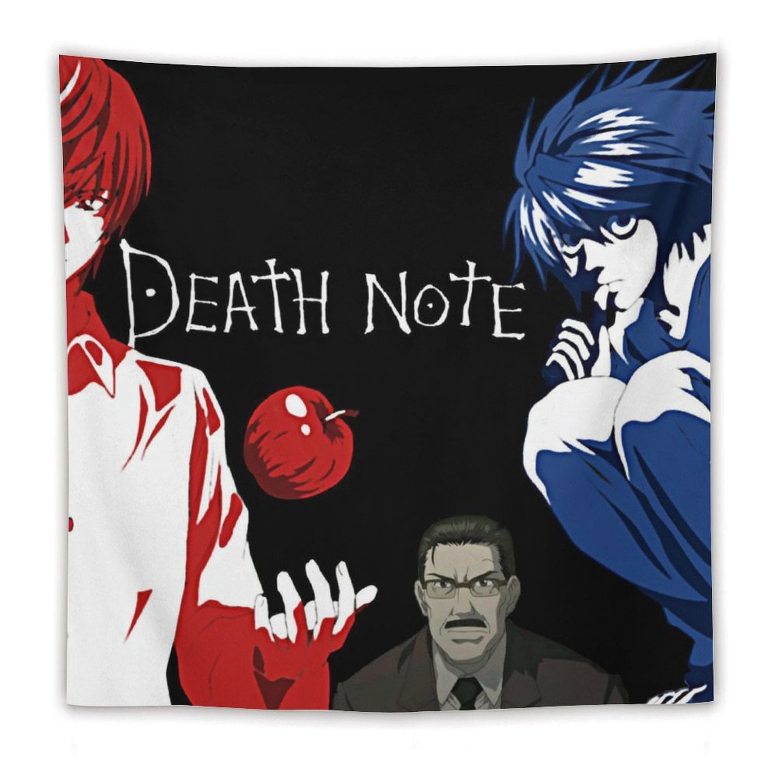 Death Note Light Yagami Tapestry Luxury Wall Hanging Tapestries Decor ...