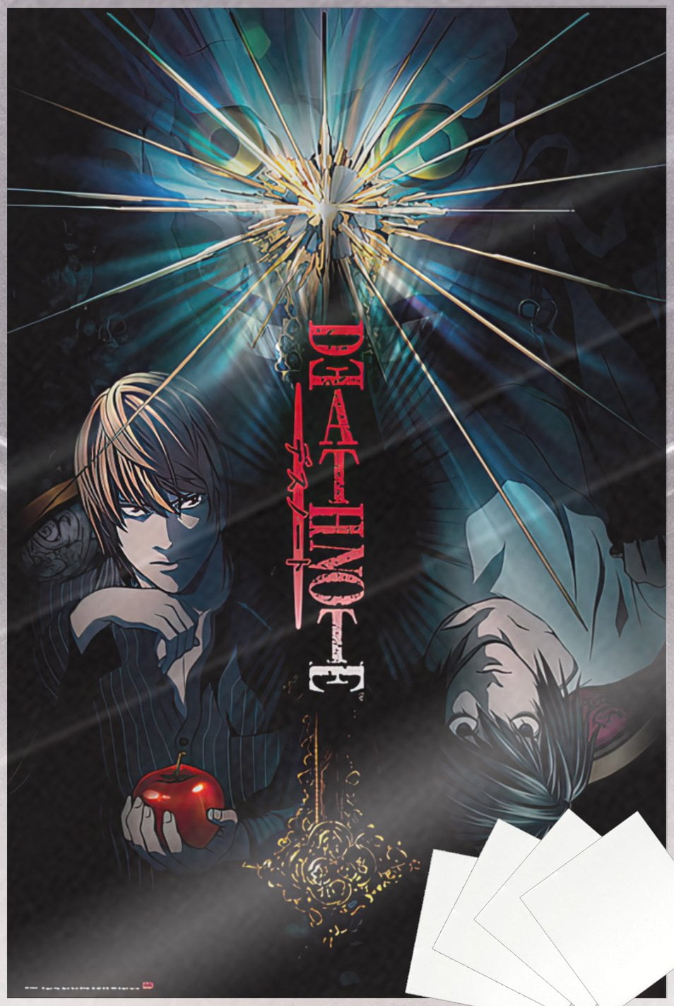 Death Note - Manga Anime TV Show Poster (Duo - Light vs. L) (Size: 24 ...