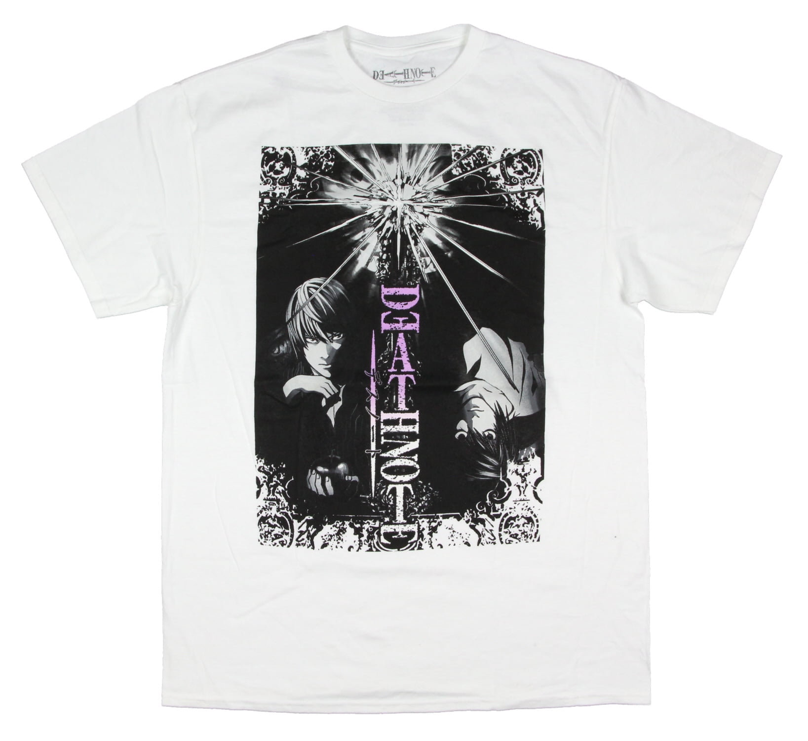 Death Note Men's L VS Light Character Design Graphic Print Adult Anime ...