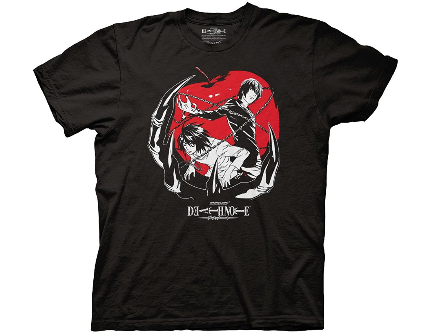 Death Note Men's Short Sleeve Graphic Tee - Walmart.com
