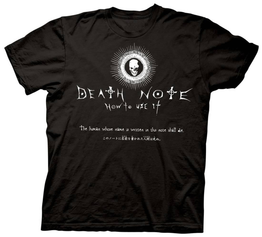 Death Note Men's Short Sleeve Graphic Tee - Walmart.com