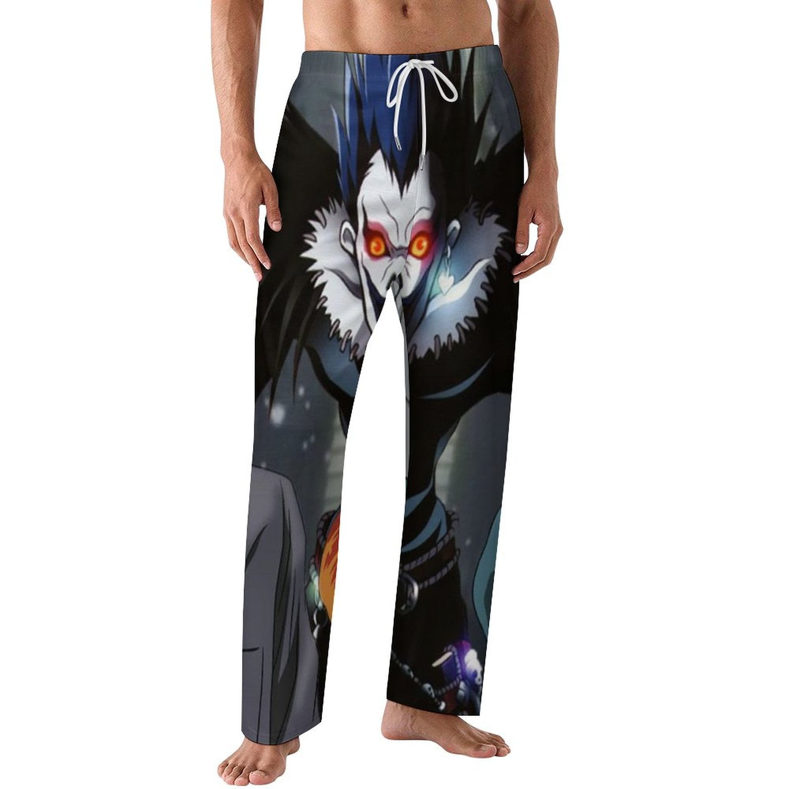 Death Note Mens Pajama Pants Cozy Soft Lounge Sleep Pajamas Pants Daily ...