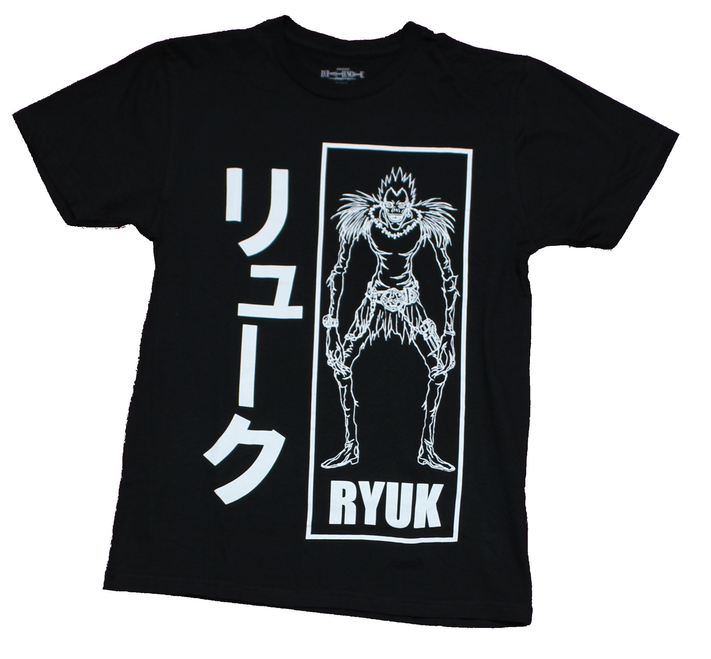 Death Note Mens T-Shirt - Ryuk Boxed Next to Kanji (X-Large) - Walmart.com