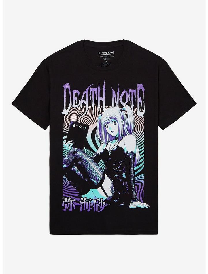 Death Note Misa Glitter Boyfriend Fit Girls T-Shirt Up to size 4XL ...