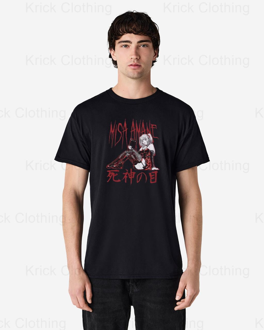 Death Note Misa Shinigami Eyes Anime Girls Dark Fantasy T Shirt, unisex ...