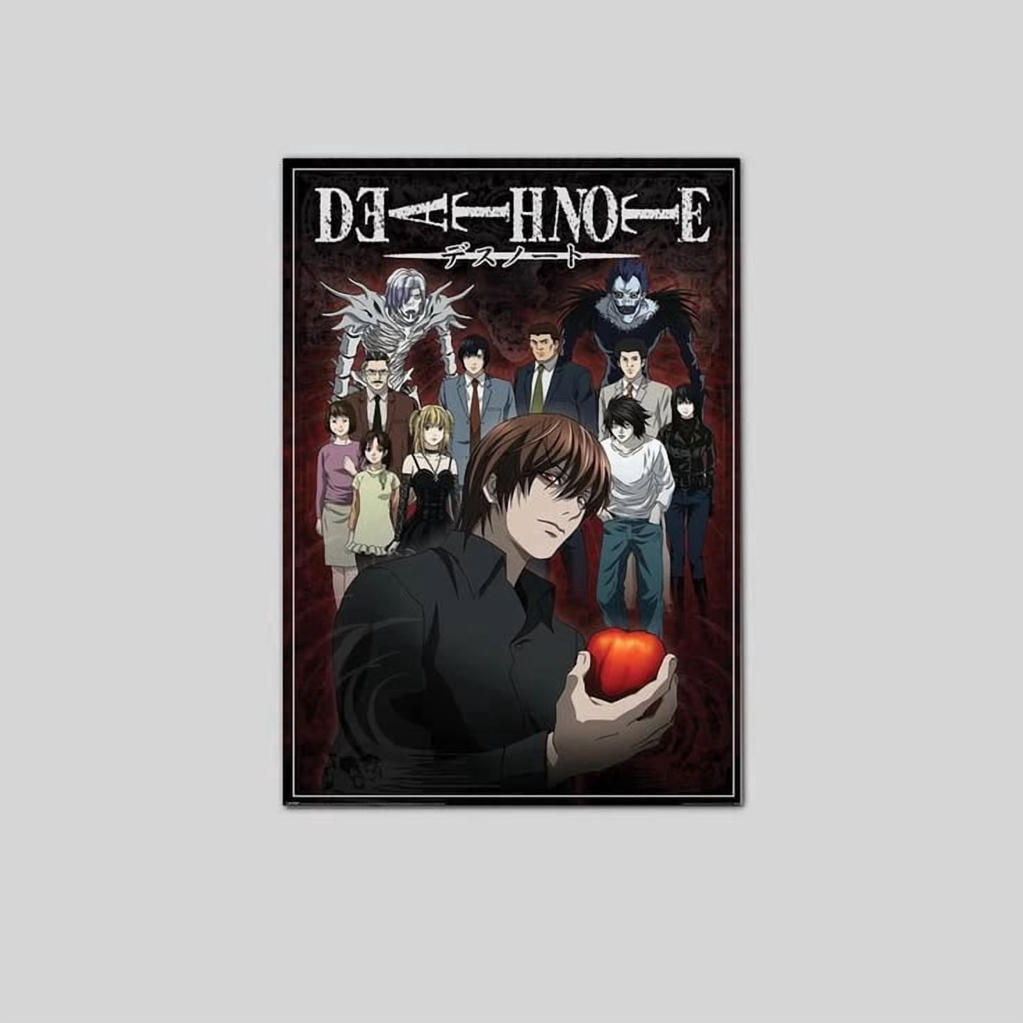 Death Note Movie Poster, Anime Poster, Japanese Movie Print, Wall Art ...