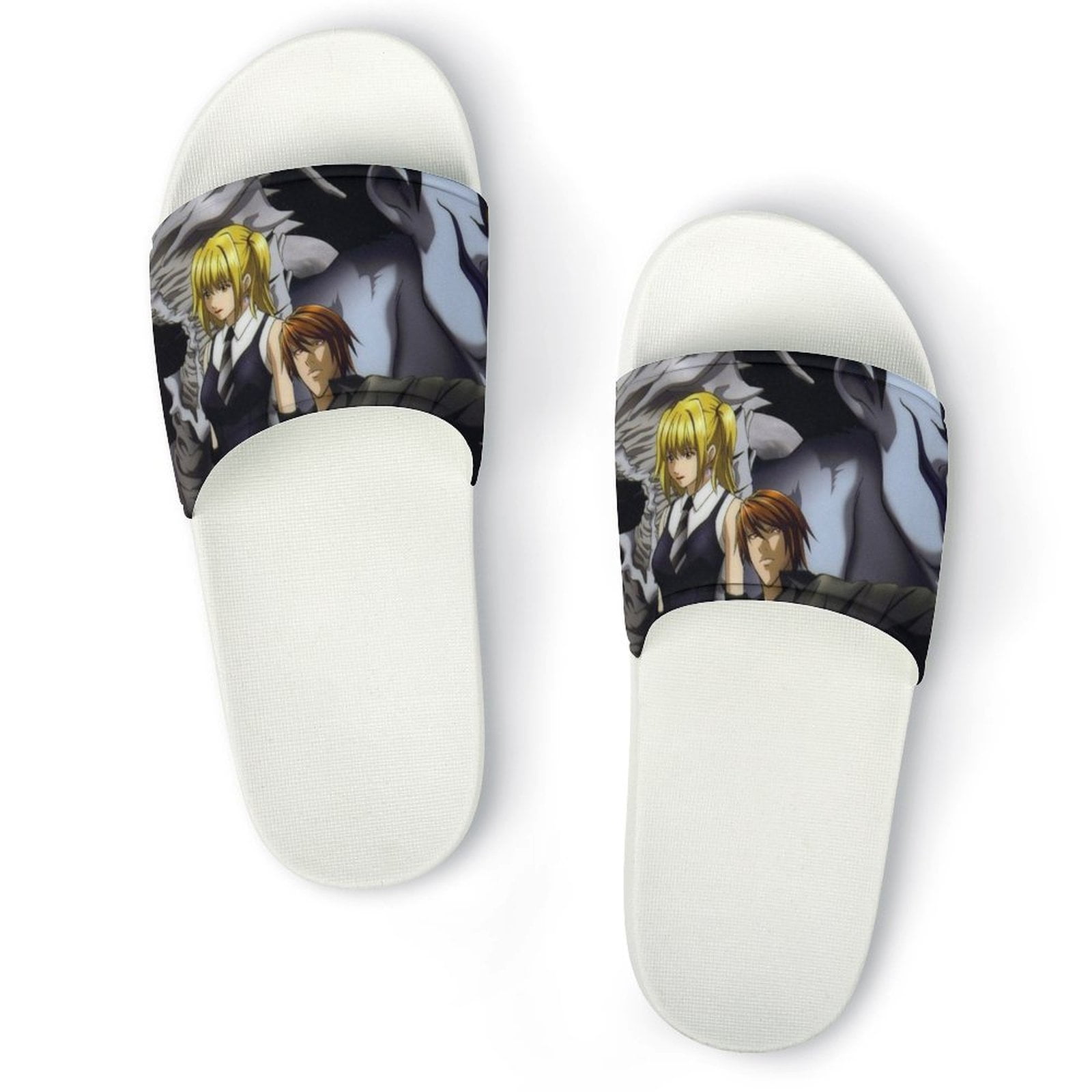 Death Note PVC Home Slippers Comfort Slide Sandals Indoor & Outdoor ...
