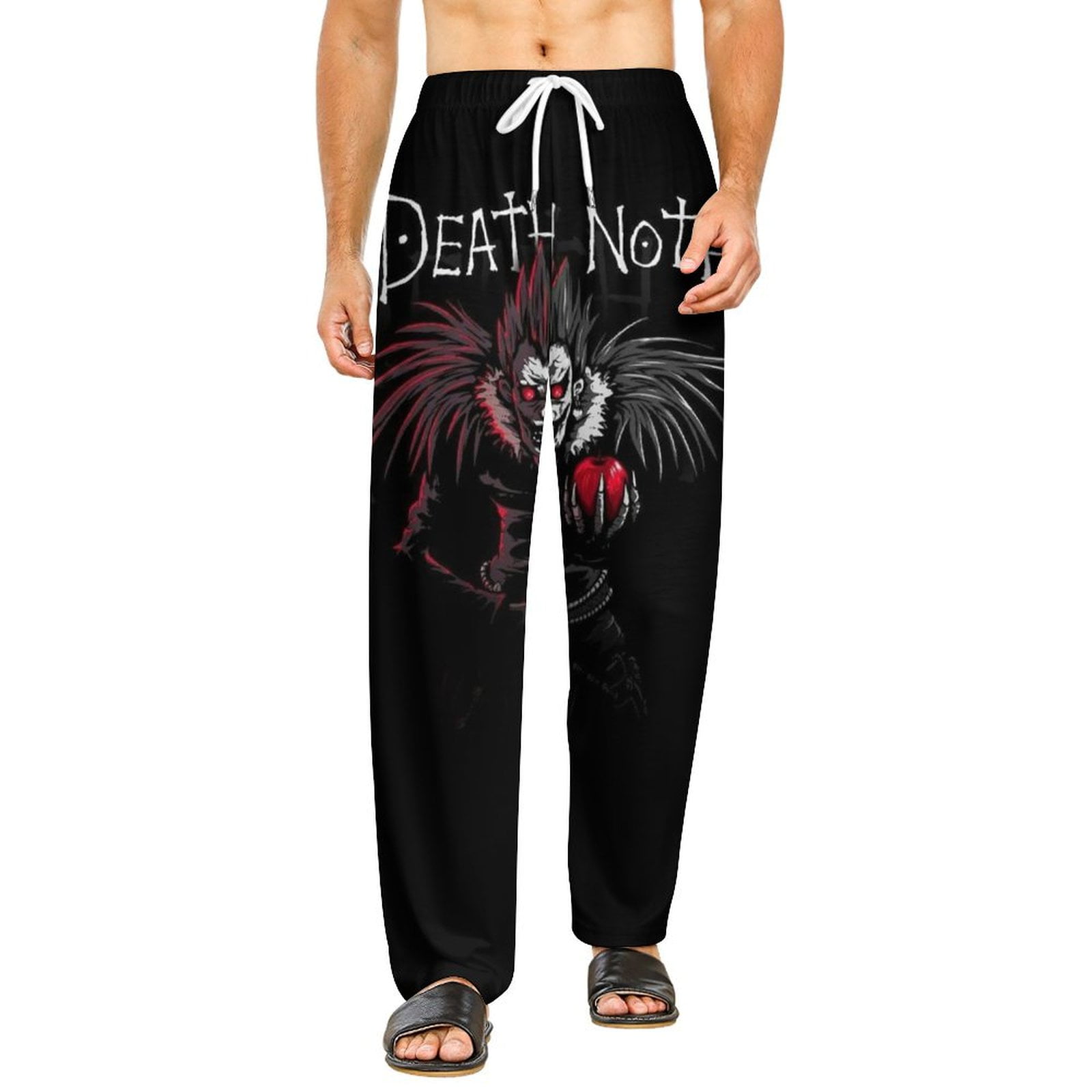 Death Note Pajama Pants Cute Print Soft Comfy Pajama Bottoms Sleepwear ...