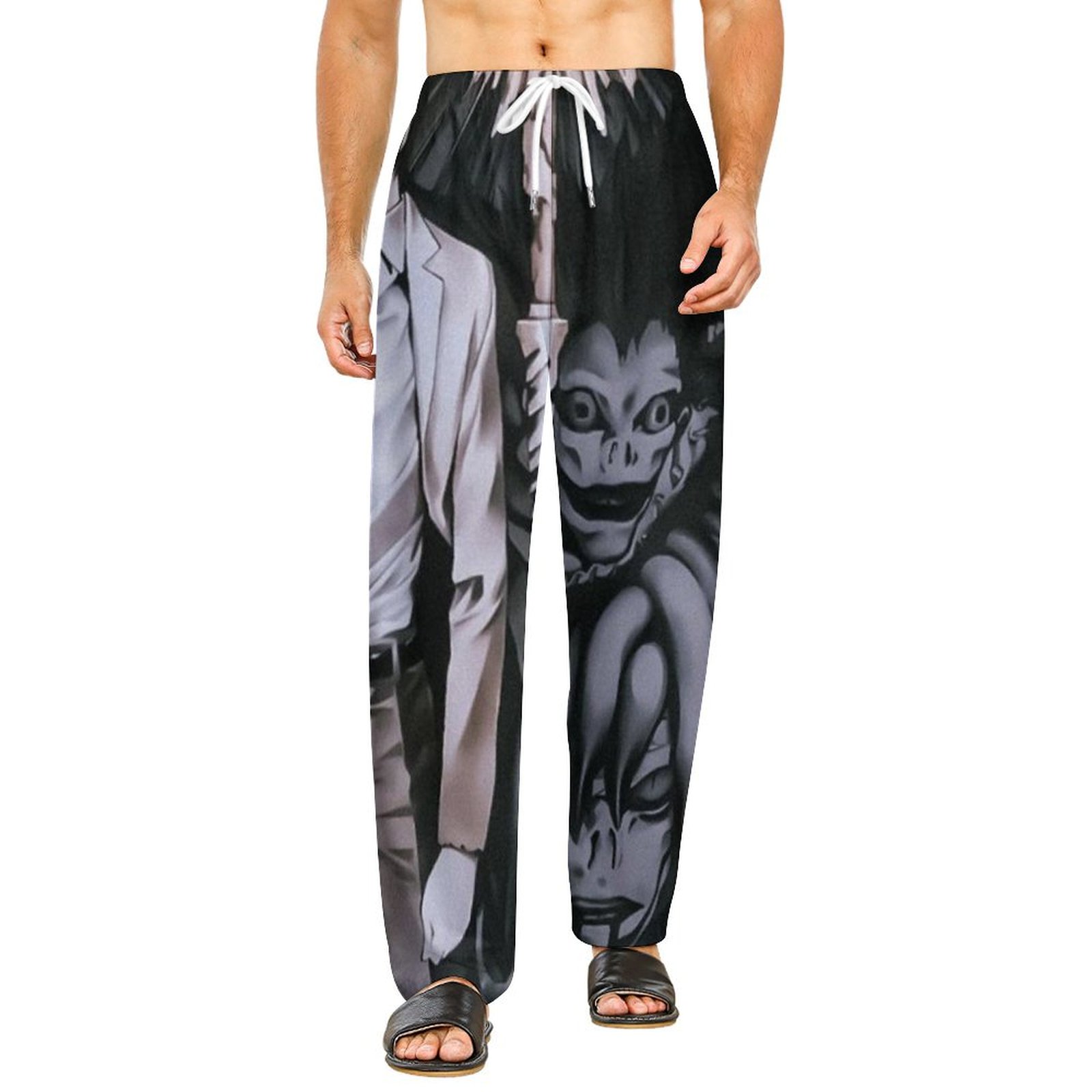 Death Note Pajama Pants Cute Print Soft Comfy Pajama Bottoms Sleepwear ...