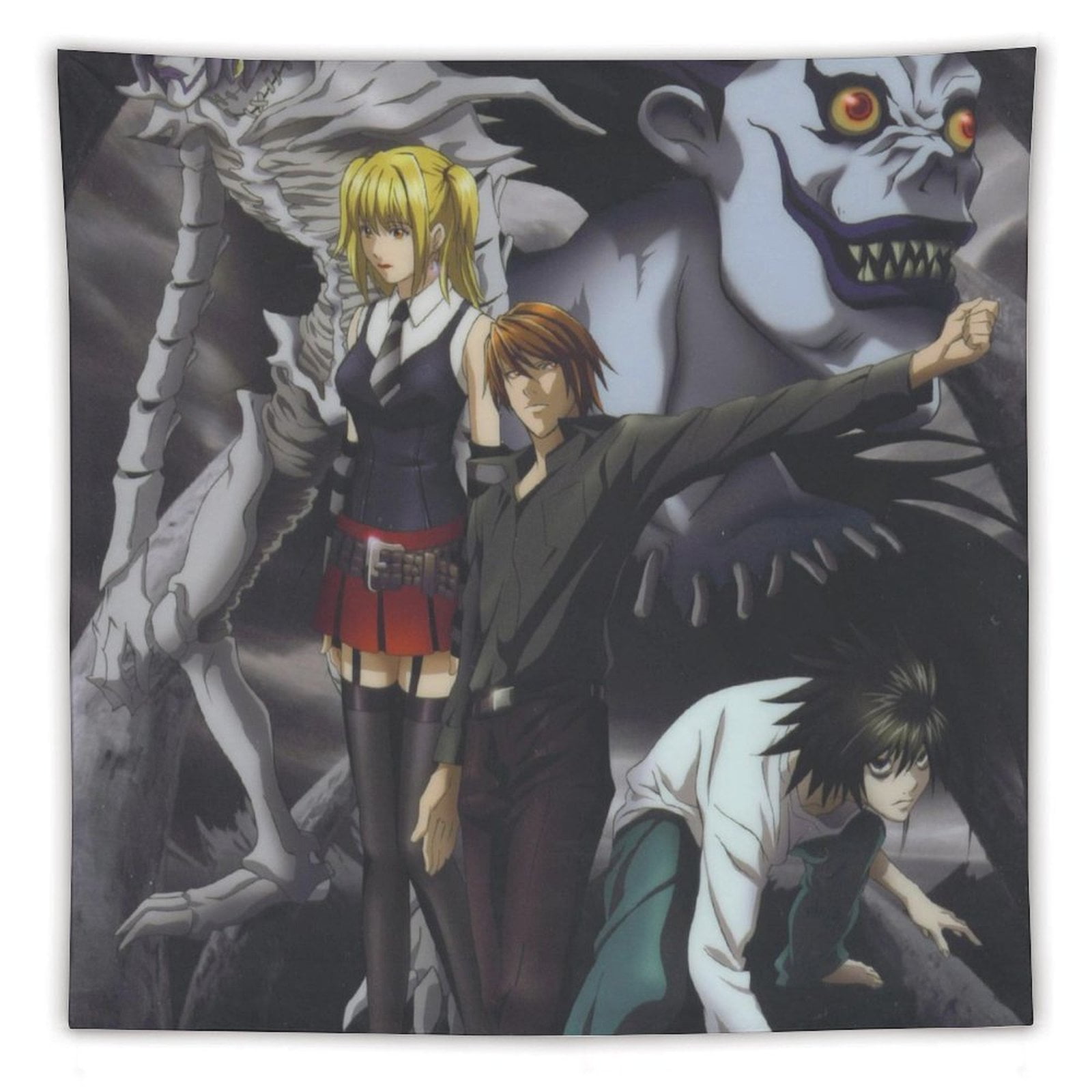 Death Note Poster Anime Tapestry Luxury Wall Hanging Tapestries Decor ...