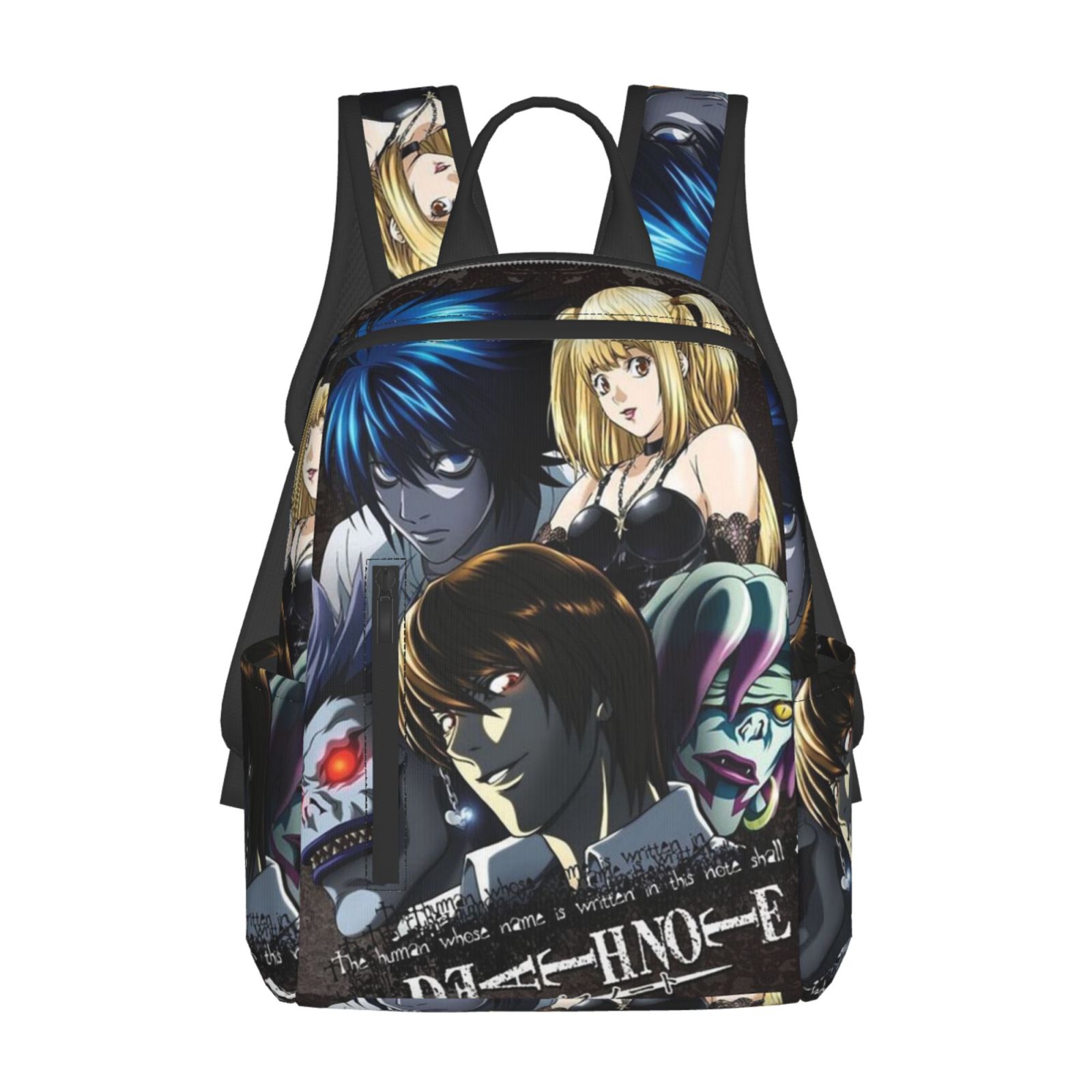 Death Note Poster Backpack Unisex Daypack Adjustable Lightweight ...