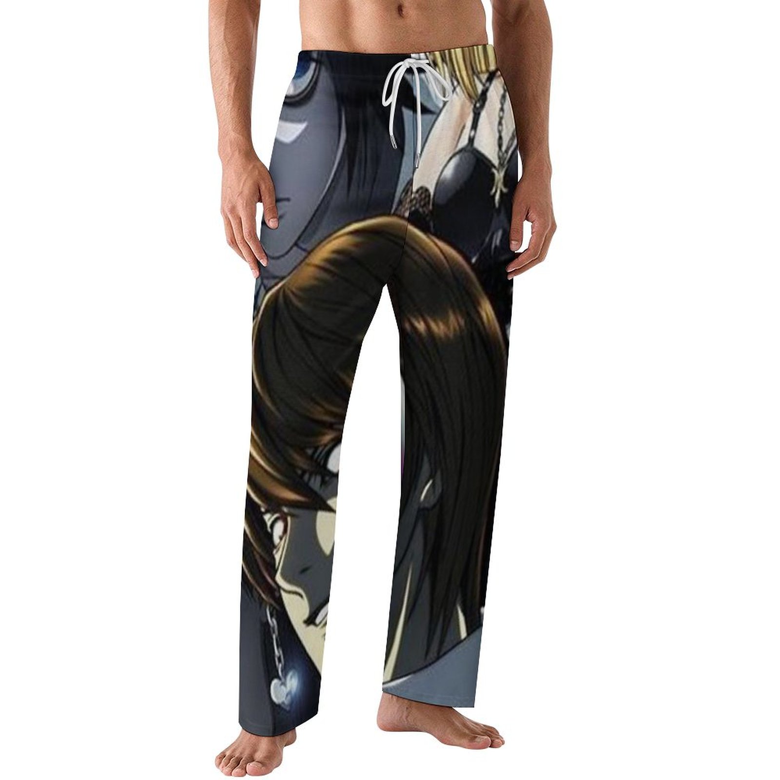 Death Note Poster Mens Pajama Pants Cozy Soft Lounge Sleep Pajamas ...