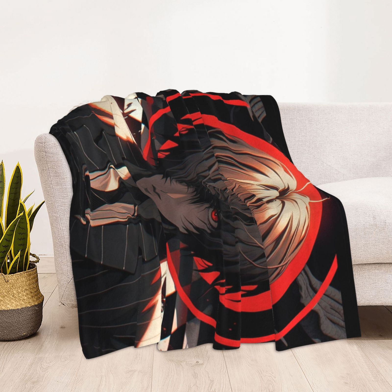 Death Note Printing Bed Blanket, All Seasons Flannel Fleece Blanket ...