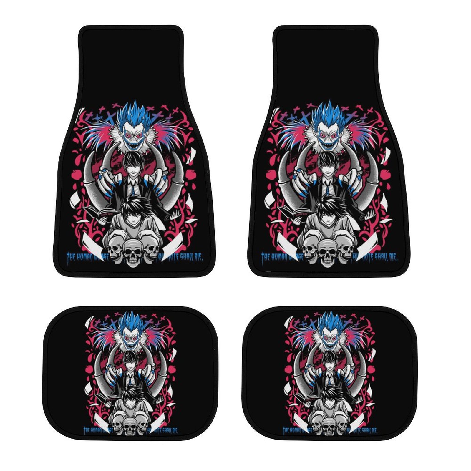 Death Note Ryuk 4 Pcs Car Floor Mats Universal Fit Floor Mats Front ...