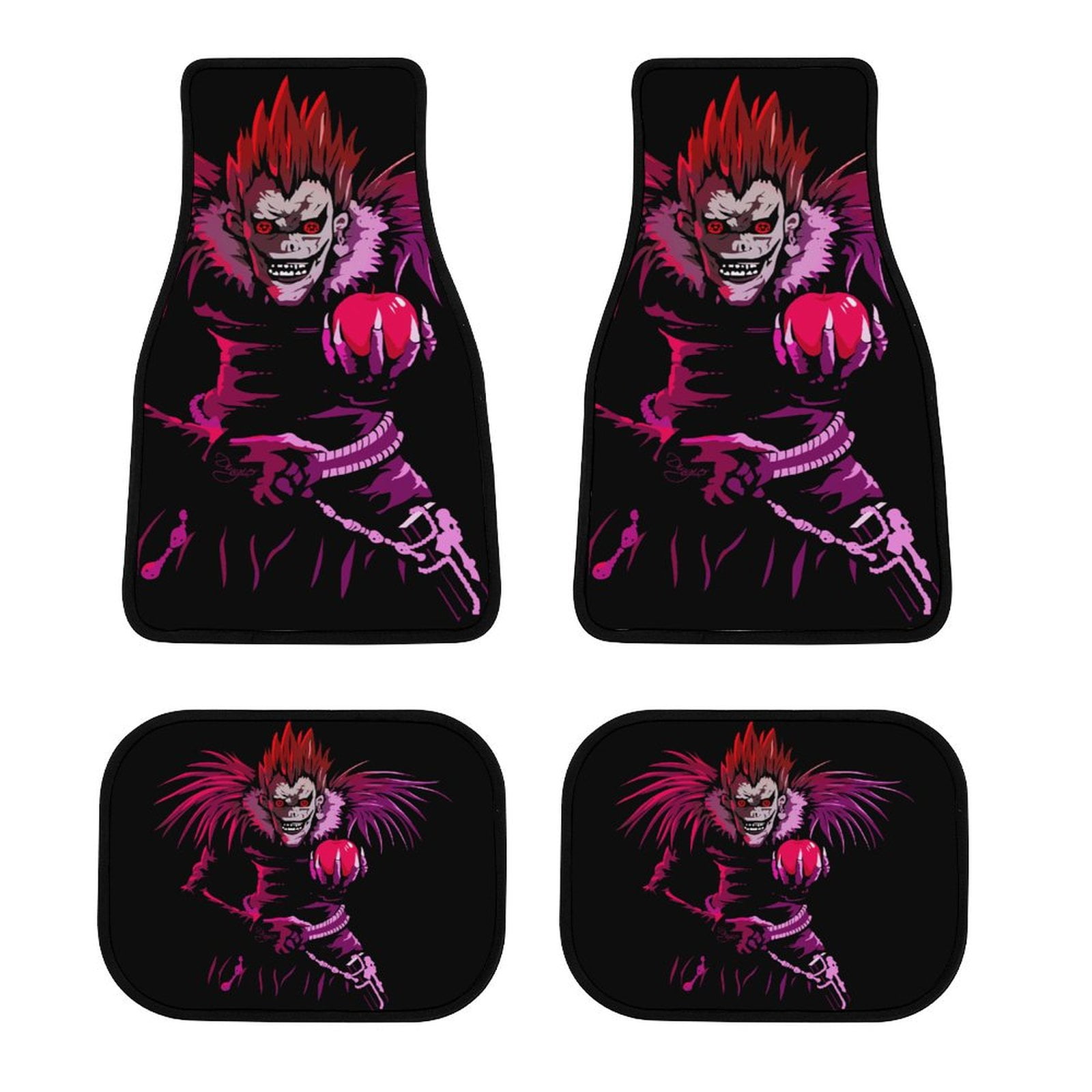 Death Note Ryuk 4 Pcs Car Floor Mats Universal Fit Floor Mats Front ...