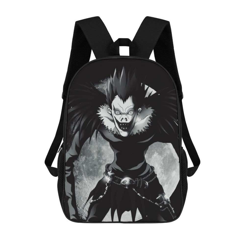 Death Note Ryuk Backpack 17 Inch Shoulder Bag Sturdy Laptop Backpack ...