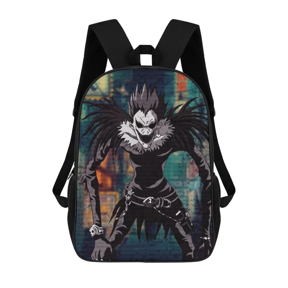 Death Note Ryuk Backpack 17 Inch Shoulder Bag Sturdy Laptop Backpack ...