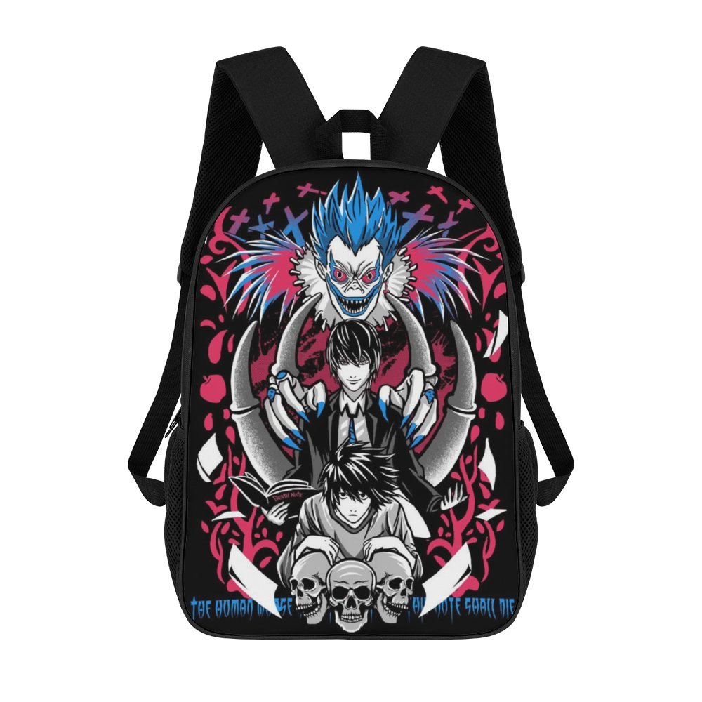 Death Note Ryuk Backpack 17 Inch Shoulder Bag Sturdy Laptop Backpack ...