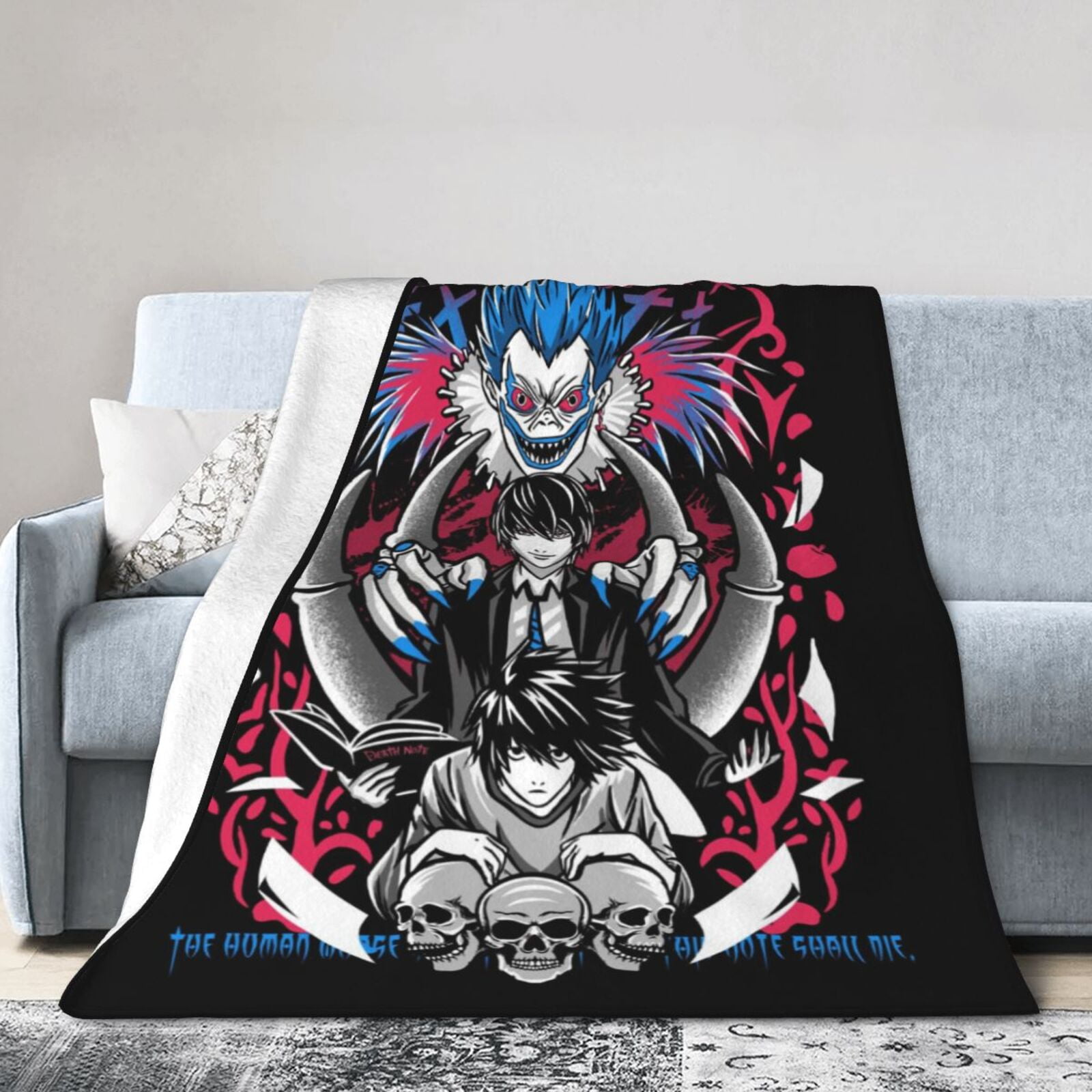 Death Note Ryuk Blanket Soft Warm Flannel Air Conditioning Blanket ...