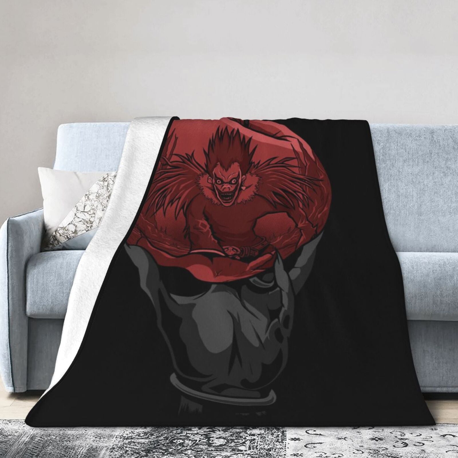 Death Note Ryuk Blanket Soft Warm Flannel Air Conditioning Blanket ...