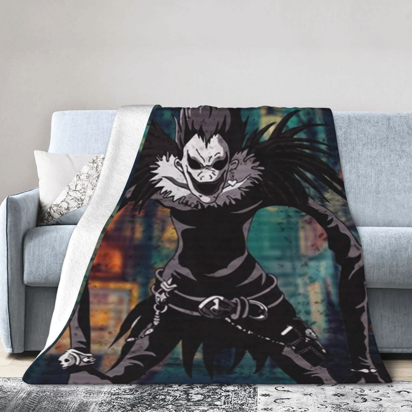 Death Note Ryuk Blanket Soft Warm Flannel Air Conditioning Blanket ...