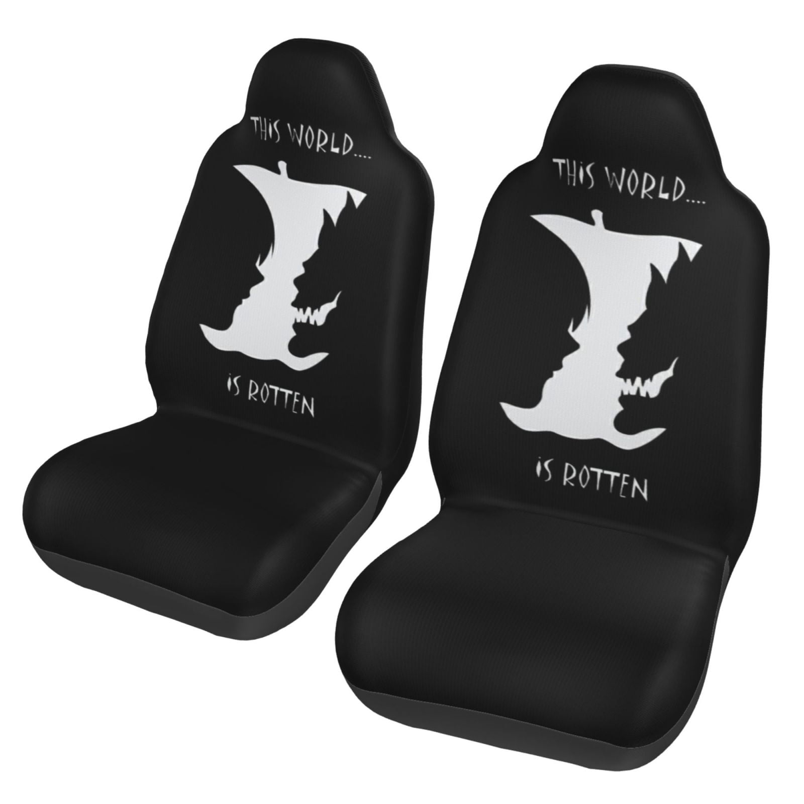 Death Note Ryuk Car Seat Covers 2 Pcs Seat Protector Cover Universal ...