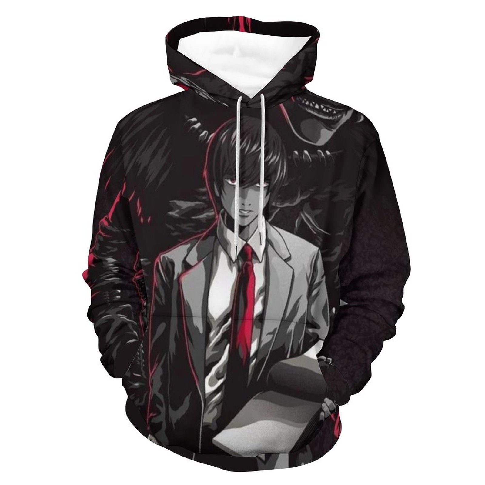 Death Note Ryuk Casual Hoodie for Men Women Active Hooded Sweatshirt ...