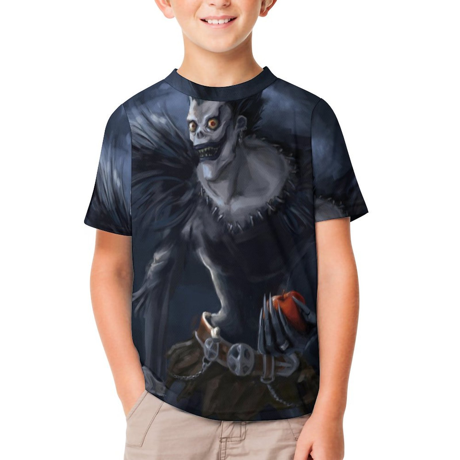 Death Note Ryuk Children's T-Shirt Short Sleeve T-Shirt Breathable ...