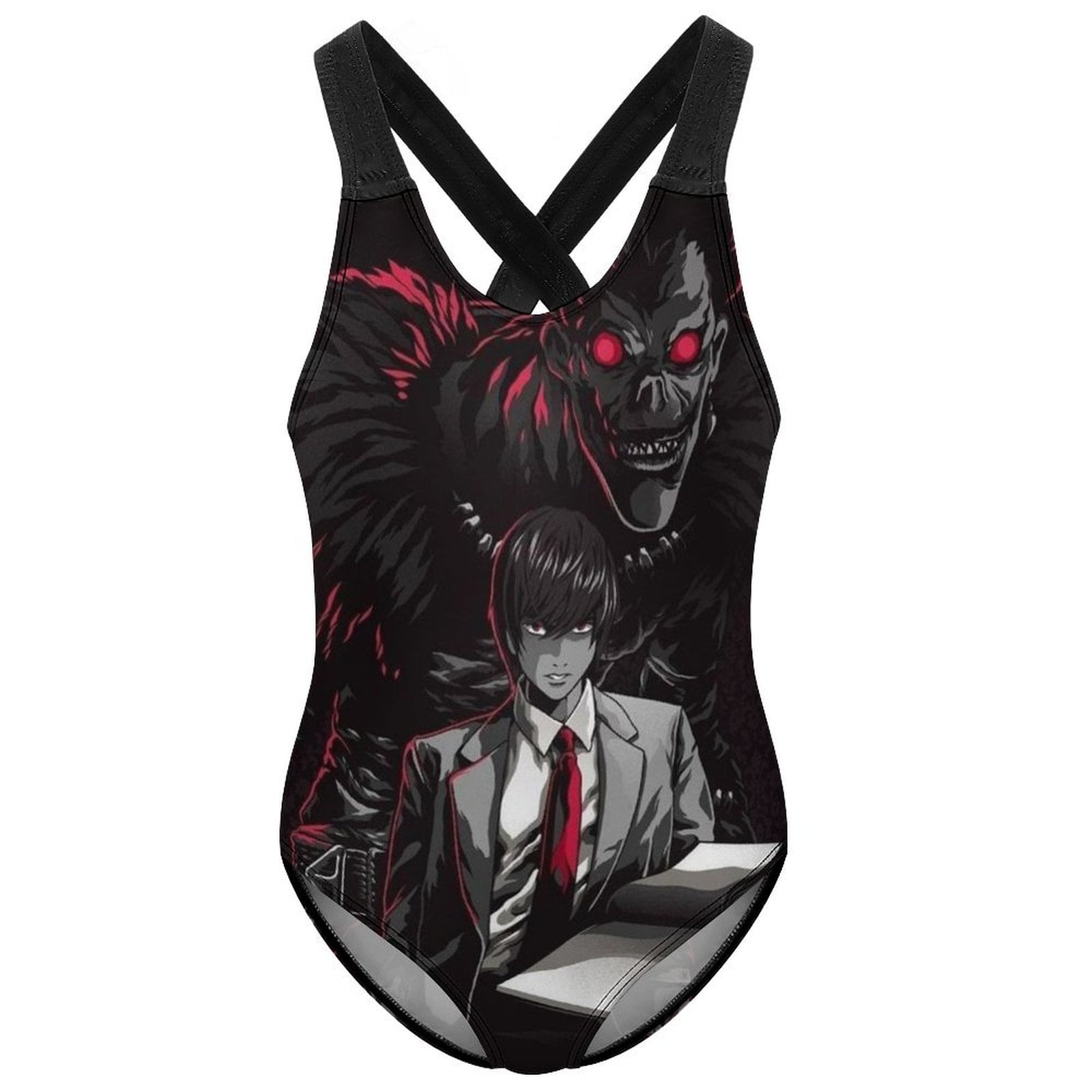 Death Note Ryuk Girls One-piece Swimsuit Beach Pool Kids Swimwear ...