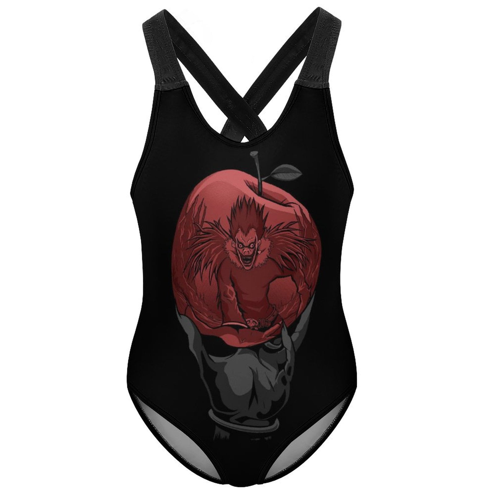 Death Note Ryuk Girls One-piece Swimsuit Beach Pool Kids Swimwear ...