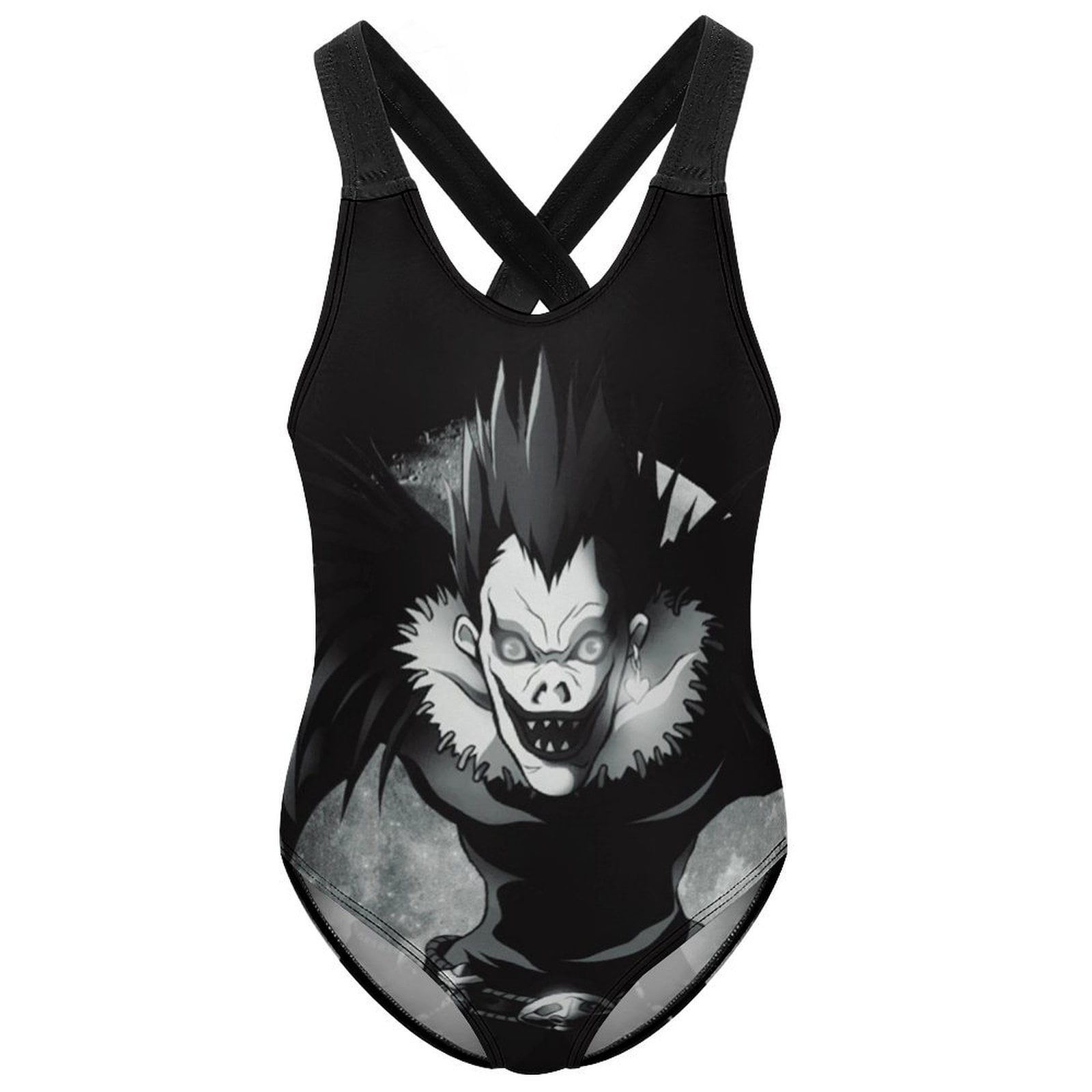 Death Note Ryuk Girls One-piece Swimsuit Beach Pool Kids Swimwear ...