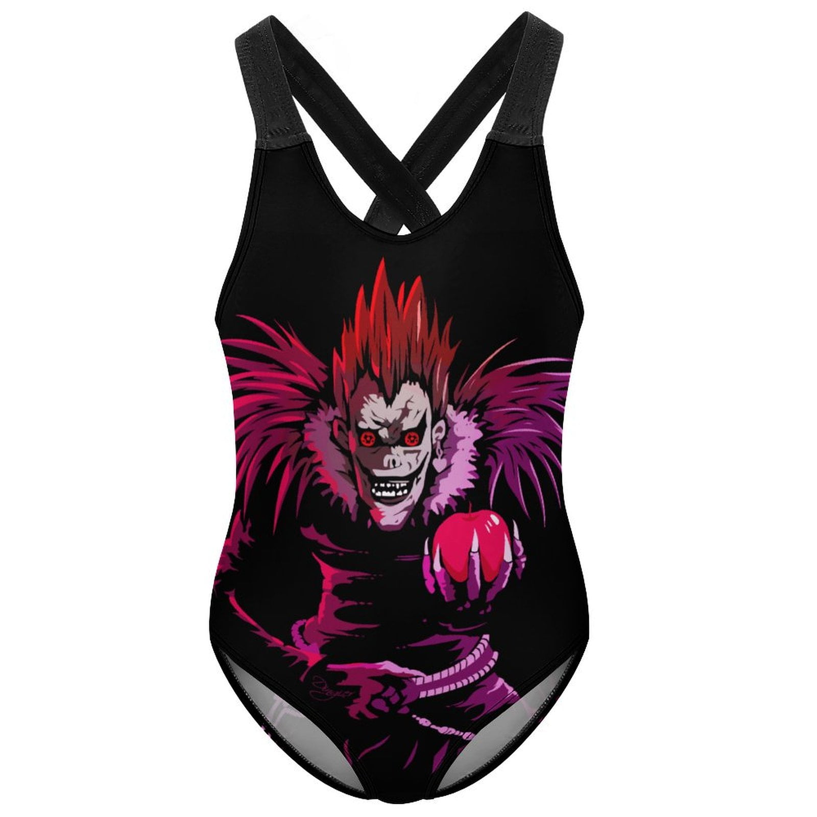 Death Note Ryuk Girls One-piece Swimsuit Beach Pool Kids Swimwear ...