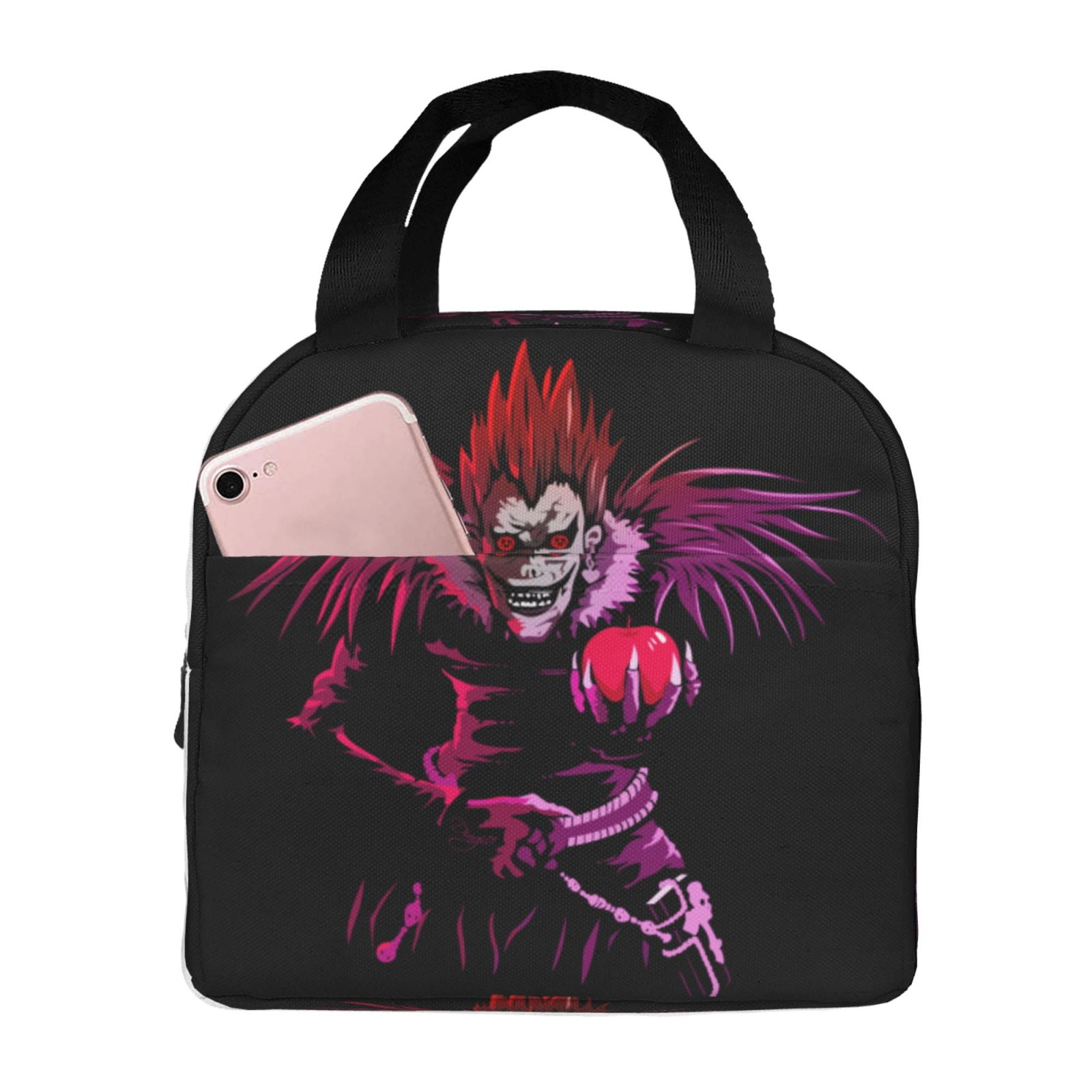 Death Note Ryuk Lunch Bags Lunchbox Portable Tote Bag Insulated Bento ...