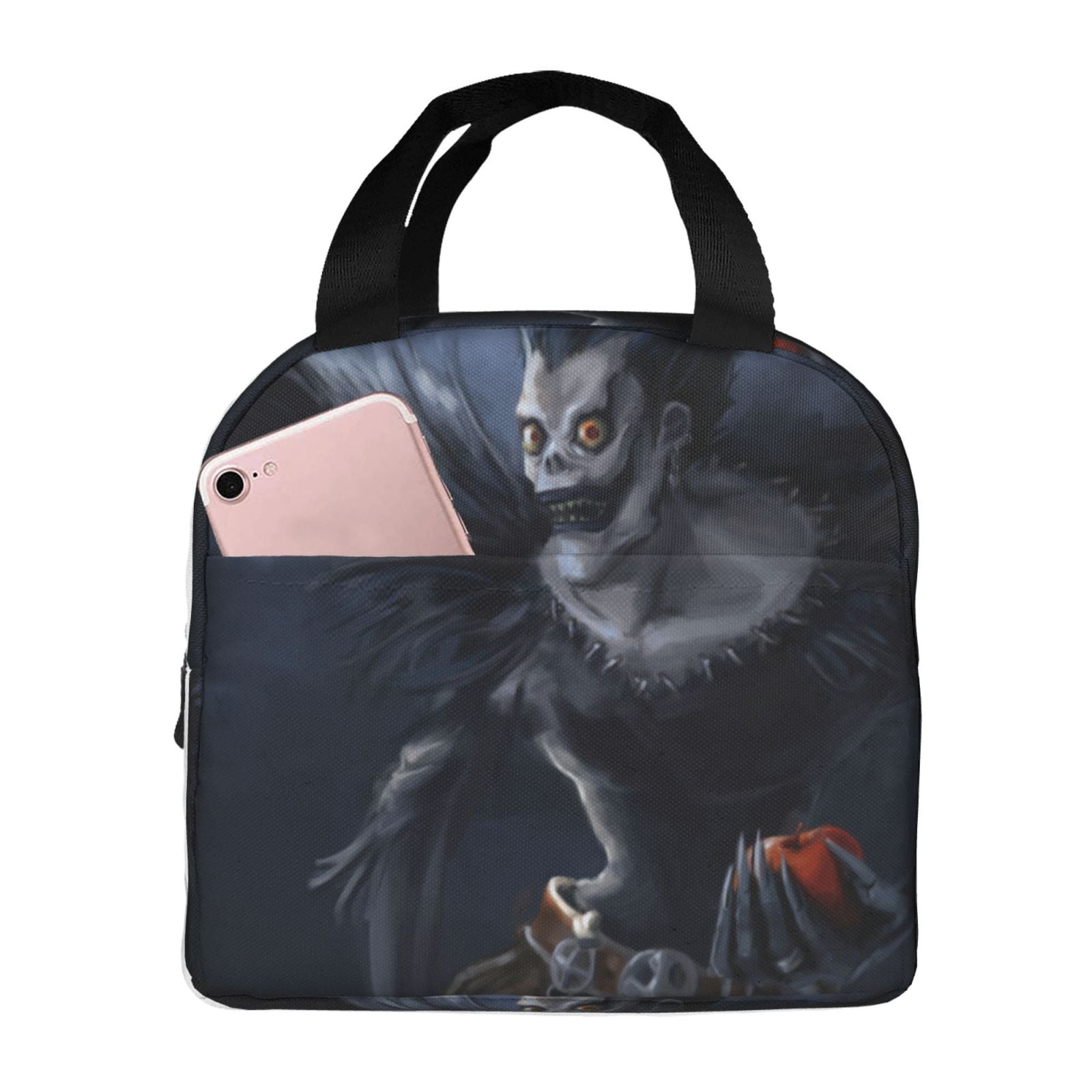 Death Note Ryuk Lunch Bags Lunchbox Portable Tote Bag Insulated Bento ...