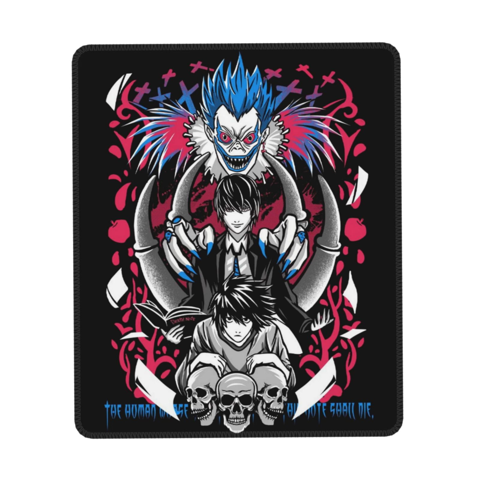 Death Note Ryuk Mouse Pad Non-Slip Rubber Desktop Mousepads 7 X 8.6 In ...