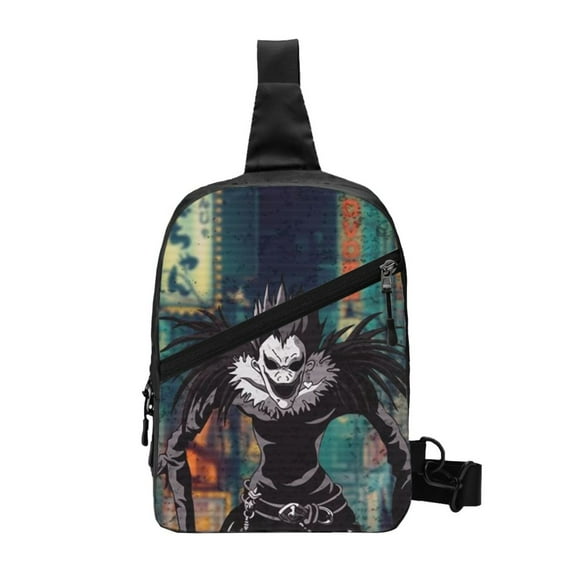Death Note Ryuk Sling Crossbody Backpack Shoulder Bag Chest Bag Daypack ...