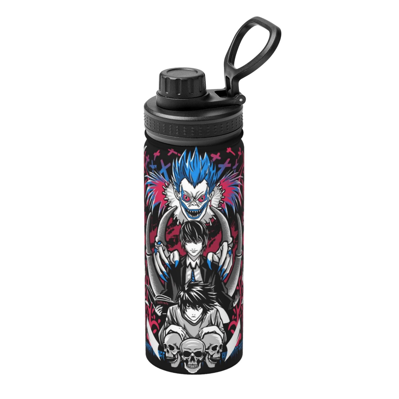 Death Note Ryuk Stainless Steel Water Bottle 18oz Sports Insulated ...