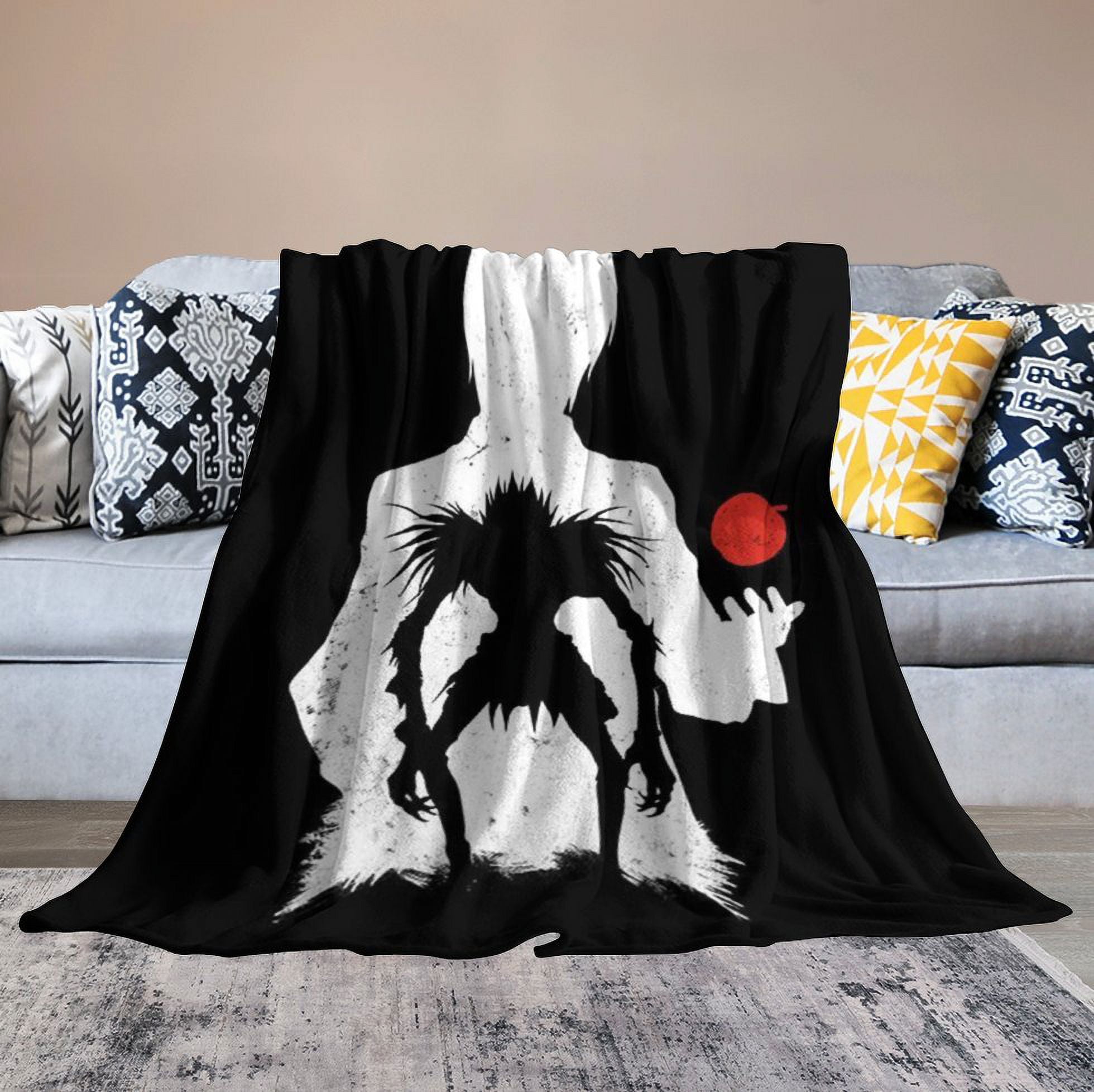 Death Note Ryuk Ultra-Soft Bed Blanket Anti-pilling Flannel Blanket ...