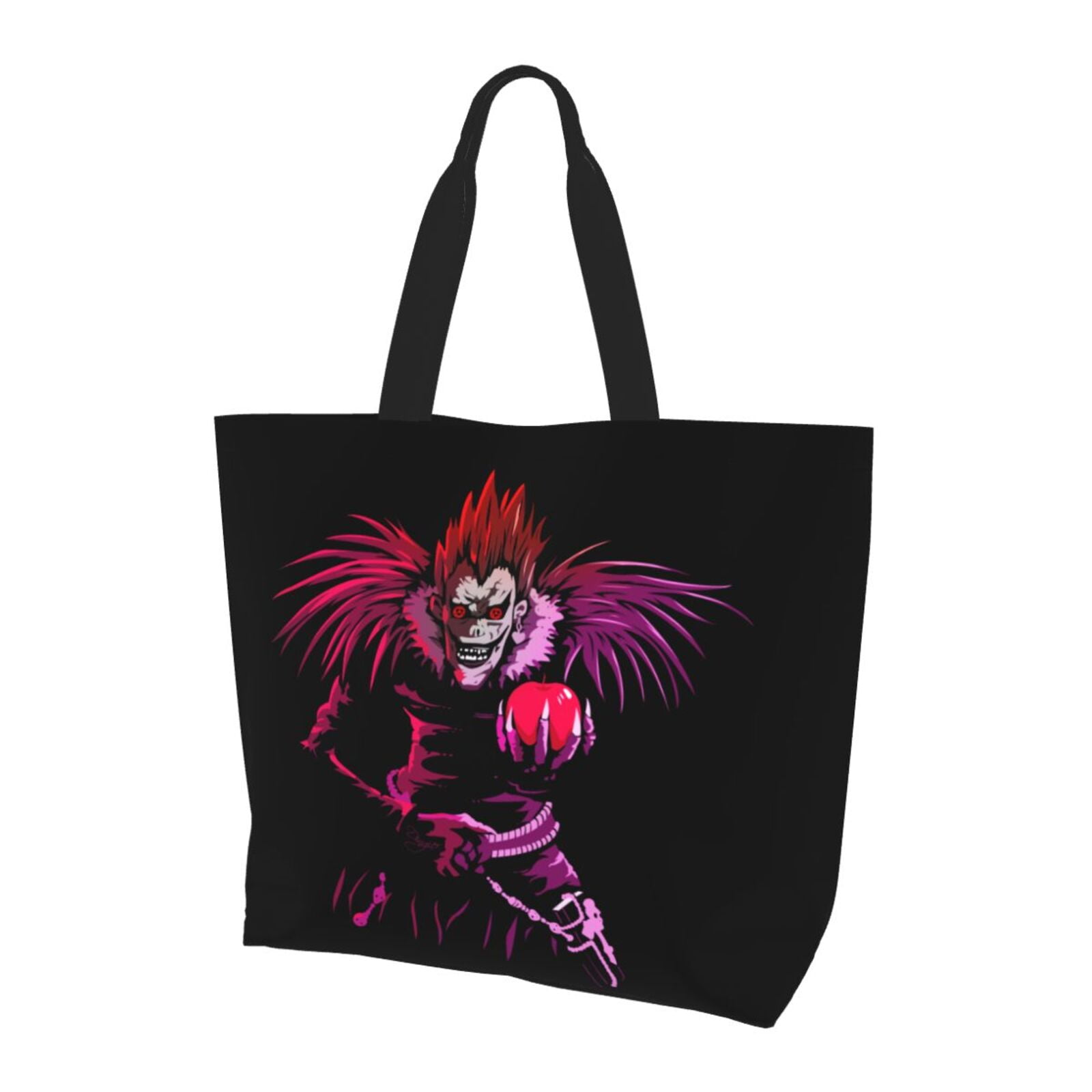 Death Note Ryuk Womens Casual Shoulder Bag Tote Bag Reusable Shopping ...