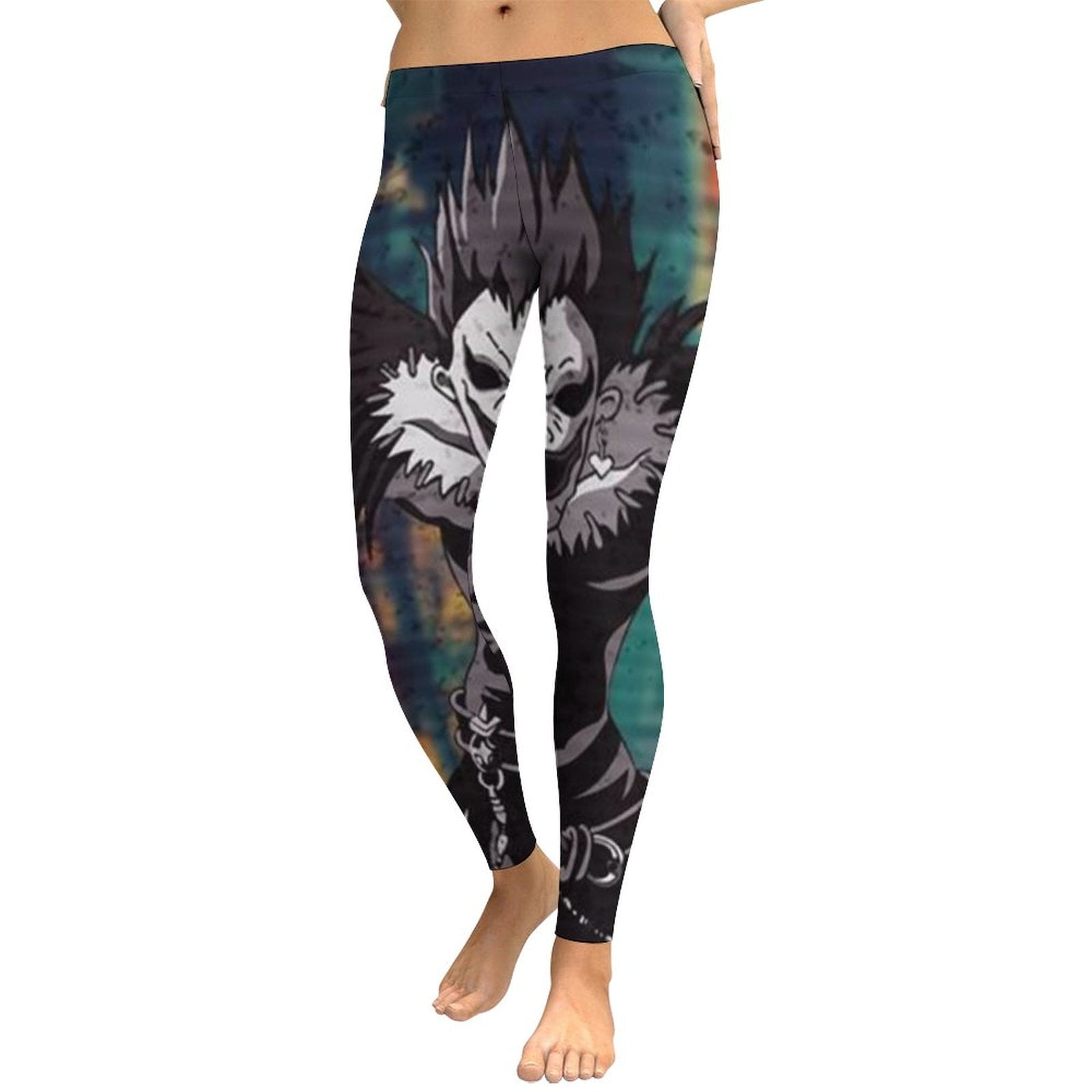 Death Note Ryuk Yoga Pants for Women High Waisted Joggers Pants Tights ...