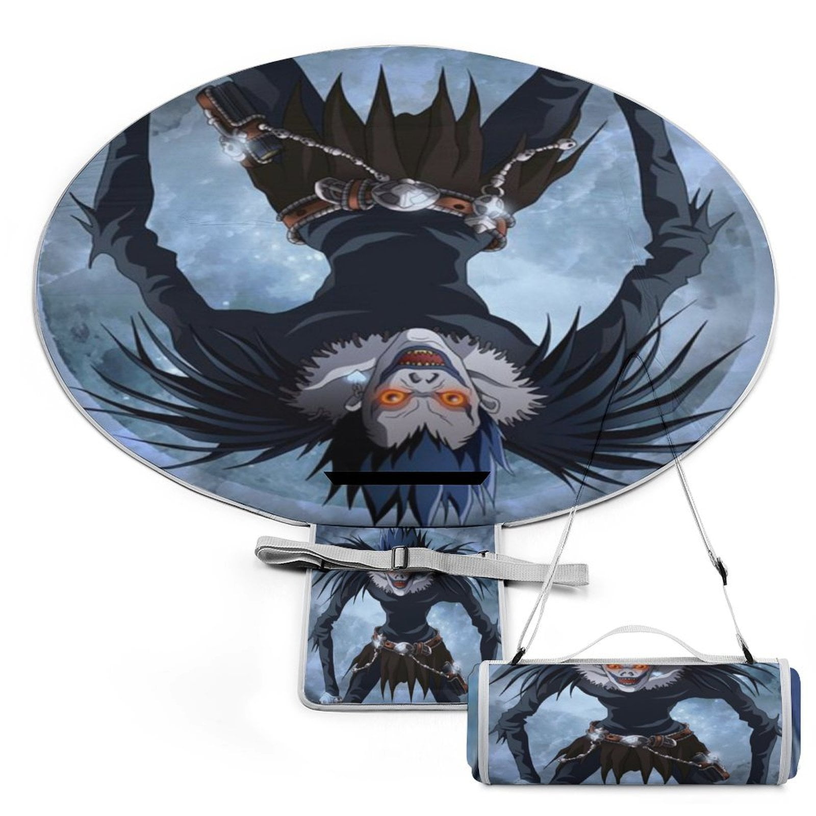 Death Note Shinigami Round Picnic Mat Summer Beach Blanket Crawling Mat ...