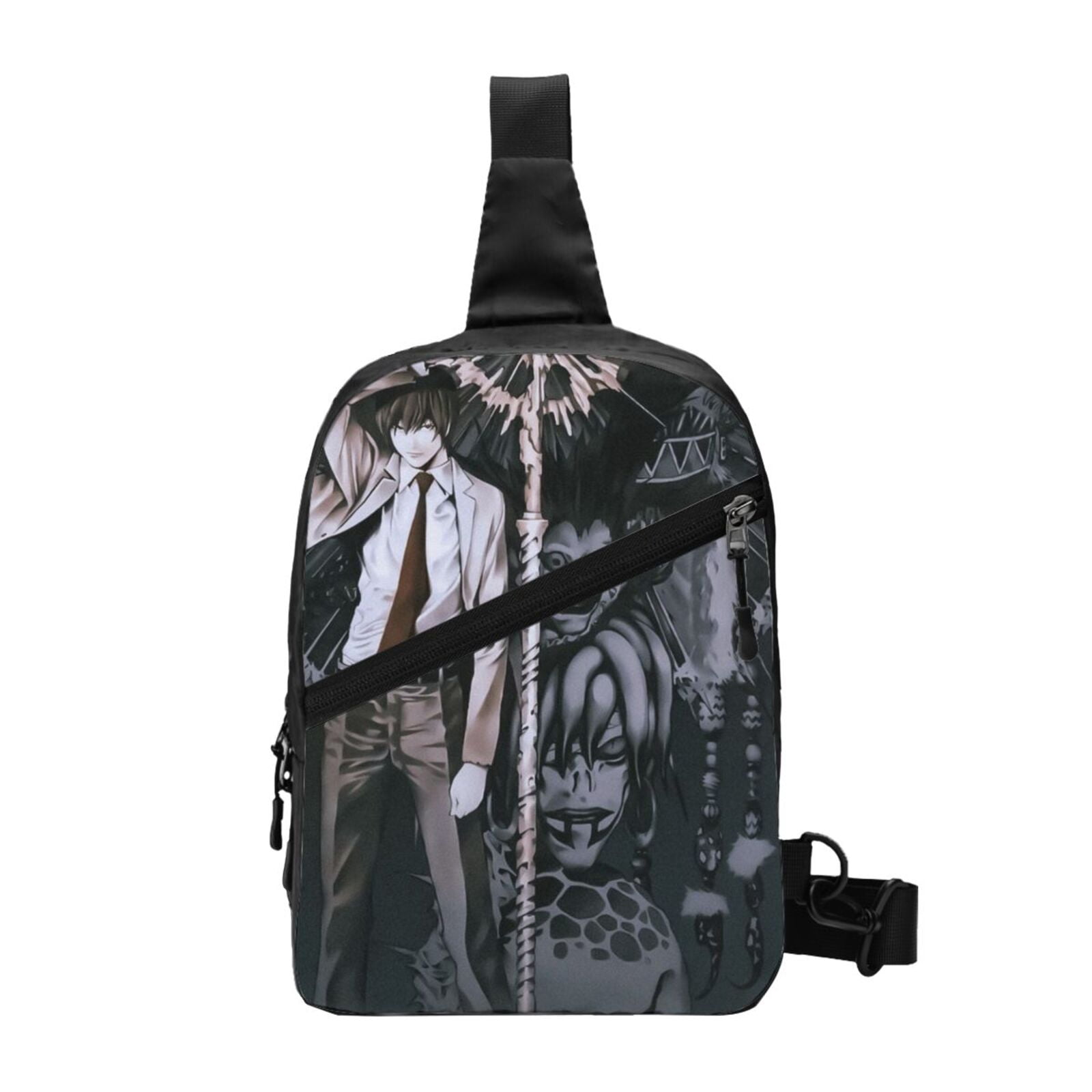 Death Note Sling Crossbody Backpack Shoulder Bag Chest Bag Daypack ...