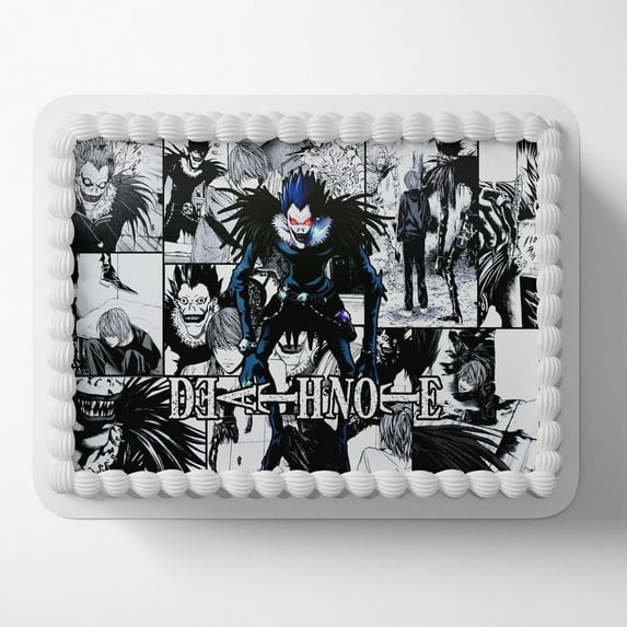 Death Note TDN Edible Cake Image Topper 1/4 Sheet (8.5 x 11 inches ...