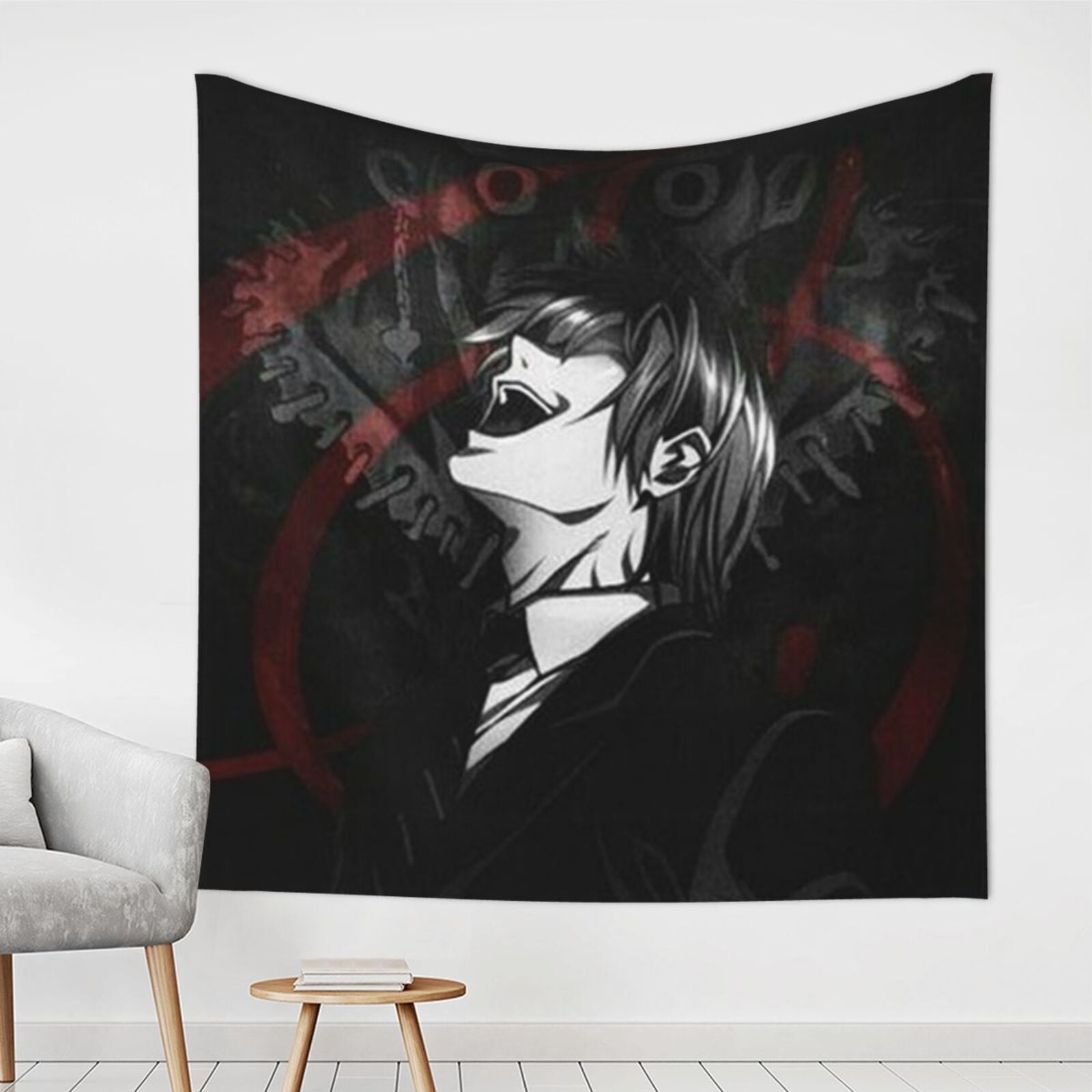 Death Note Wall Tapestry Wall Hanging Tapestries Decorative Wall ...