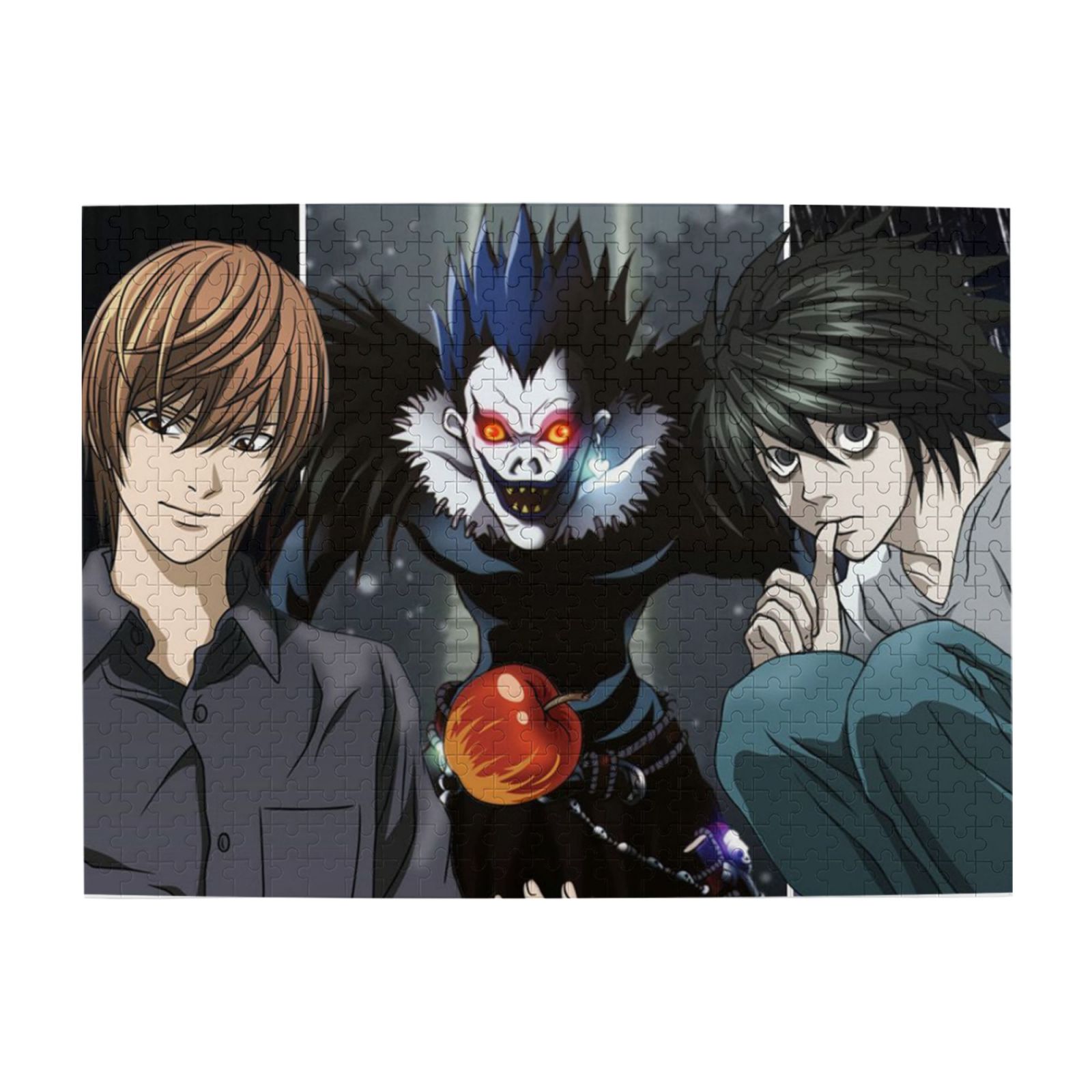 Death Note Wooden Jigsaw Puzzles Accessories Intellectual Decompressing ...