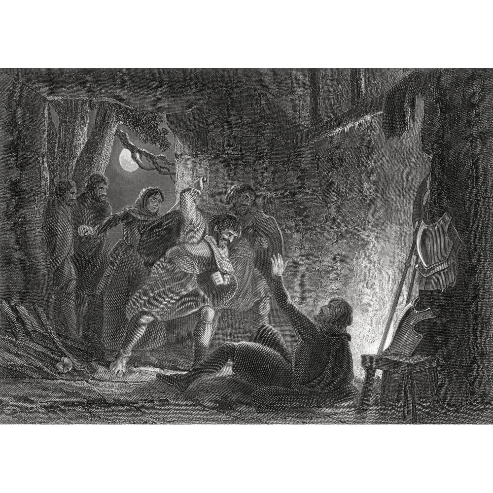 Death Of The Earl Of Desmond. Gerald Fitzgerald 14Th Earl Of Desmond C ...