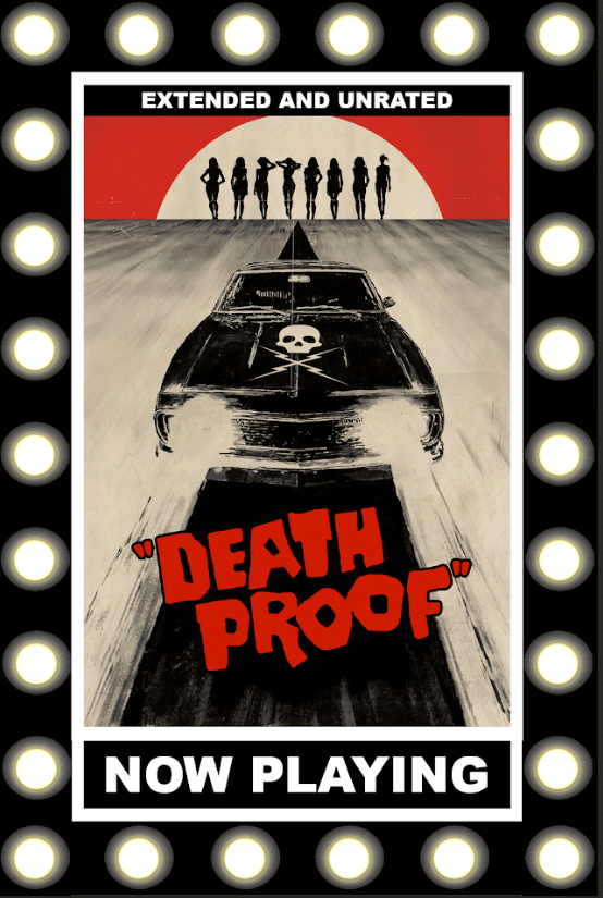 Death Proof 2007 Poster 24x36 - Quentin Tarantino Action Thriller Film ...