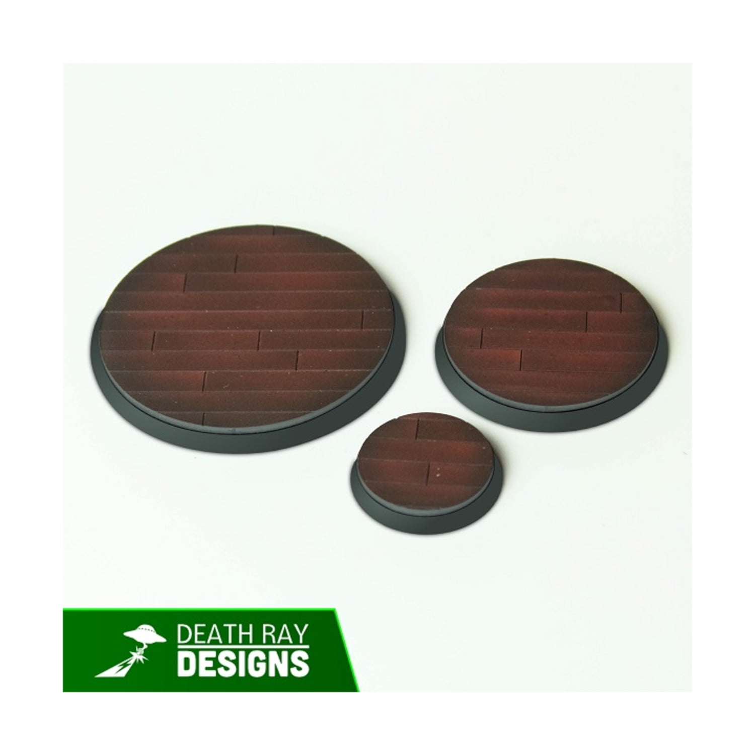 Death Ray Designs Hardwood Plank Base Inserts (Round Lip) New - Walmart.com